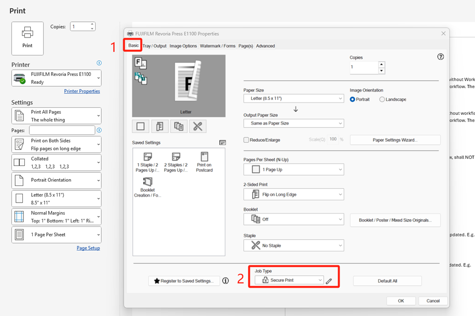 Secure Print -- Use Secure Print feature in Brii Beijing/Shanghai Office Fuji Printer – Brii ...